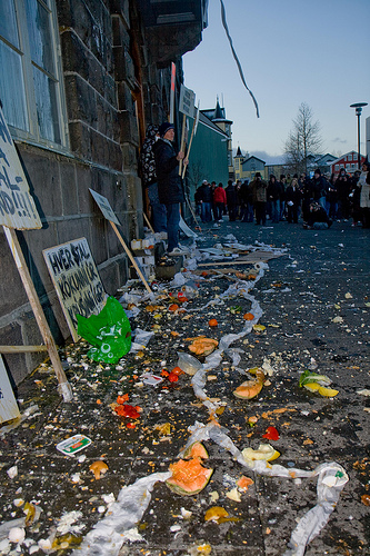 Economic crisis and direct action in Iceland photo gallery, 2008 ...